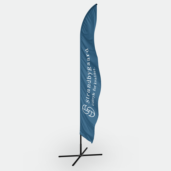 Beachflag Bestil Beachflag Med Print Strandbygaard